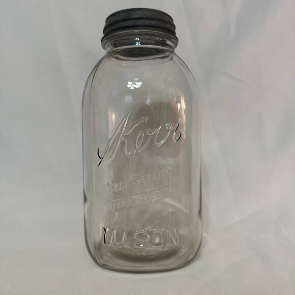 Kerr | Kitchen | Vintage Kerr Self Sealing 2 Gallon Glass Mason Jar ...